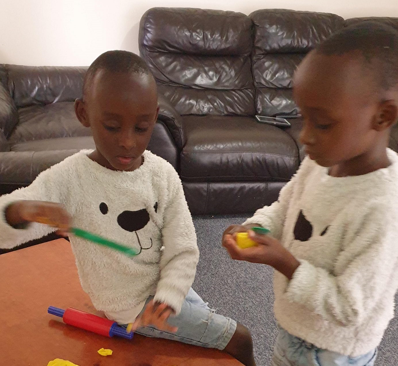 Autistic twins go from strength to strength